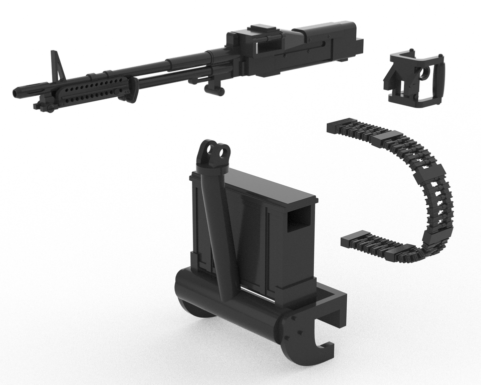 1/24 Scale Battleground XM23 M-60D Door Gun - for Revell & Monogram ...