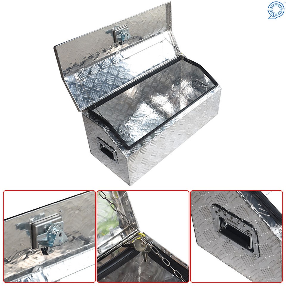 30" x 13" x 13" Aluminum Tool Box for Camper Garage RV Trailer ...