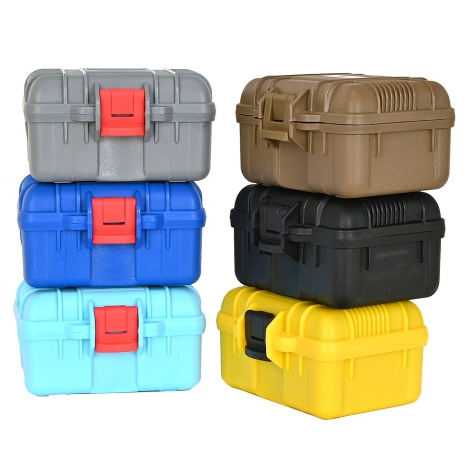 Plastic Small Tool box Waterproof Storage Boxes For Mechanics Suitcase ...