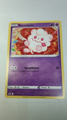 Pokemon JCC - Sucroquin - PSY - EB - Règne de glace - 067/198 PV60 | eBay