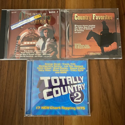 Country CD Lot of 3 – Totally Country Vol. 2 + Best of Country ...