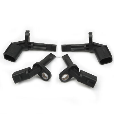 ABS Wheel Speed Sensor Set Front / Rear & Left / Right Fit For VW AUDI ...