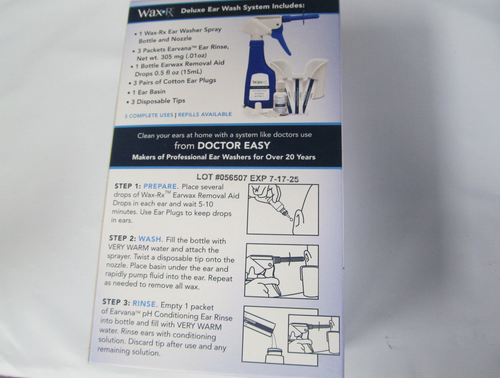Wax-Rx Ear Wash System - 15.2oz for sale online | eBay