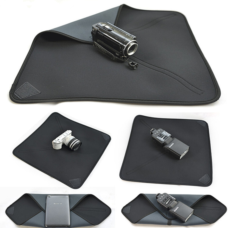 Camera Lens Cloth Protective Foldable Wrapping Cover for DSLR Camera ...