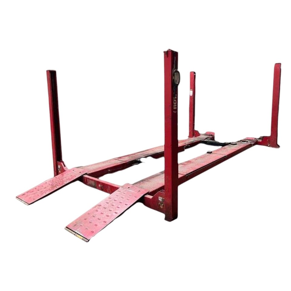Rotary Lift ARO14N102Y 14000 lb Four Post Open Front Alignment Rack 215 ...