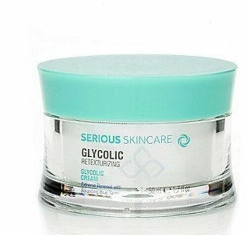 Serious Skincare Glycolic Retexturizing Cream with Blue Tansy 1.7 oz ...