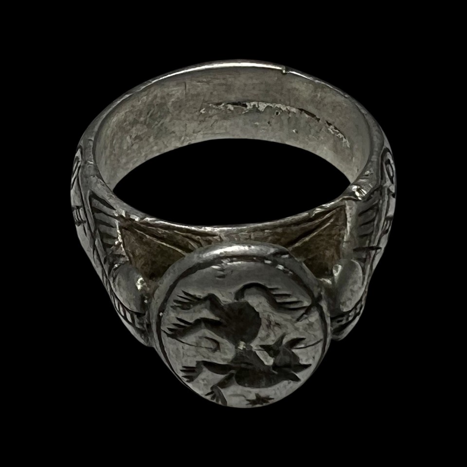 Medieval Silver Ring 13th -15th. Century Ad. | eBay