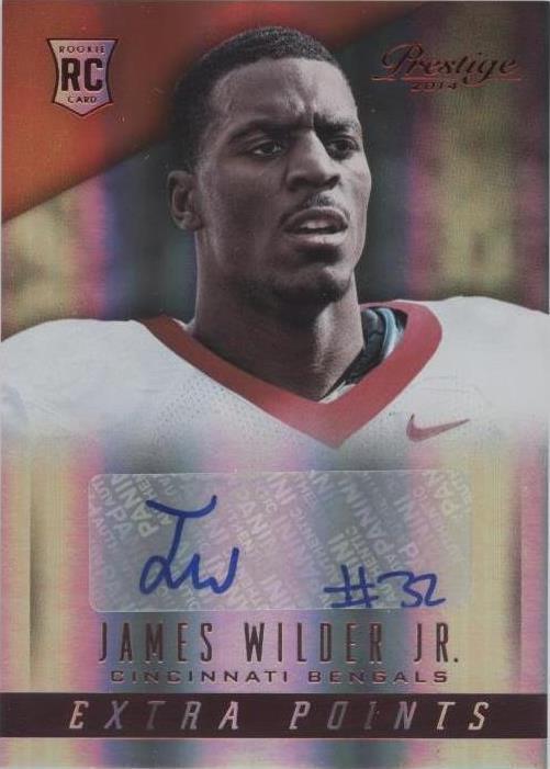 2014 Panini Prestige - Rookie James Wilder Jr. #245 Extra Points Red ...