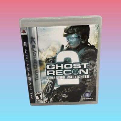 TOM CLANCY'S GHOST RECON Advanced Warfighter 2 PlayStation 2 PS2 ...