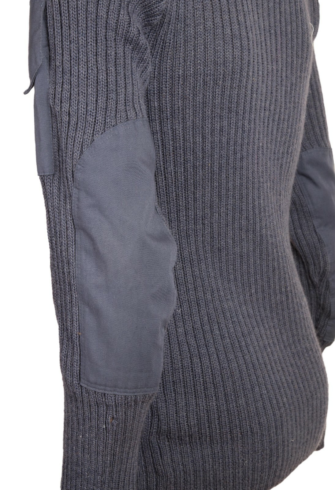 Real British Army RAF Blue Commando Jumper Wool Crew Neck Woolly Pully ...