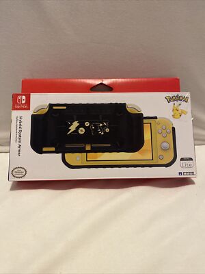 Hybrid System Armor Pikachu Black & Gold for Nintendo Switch Lite by ...