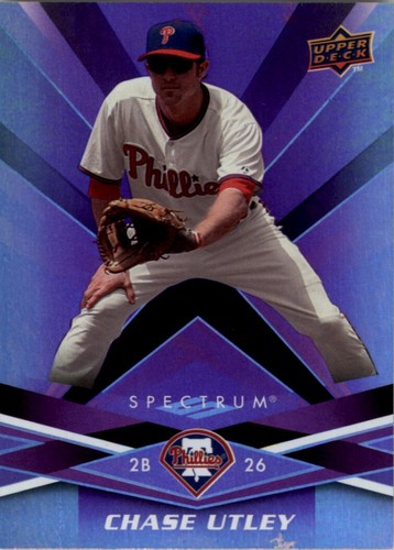 2009 Upper Deck Spectrum #73 Chase Utley Philadelphia Phillies MLB ...
