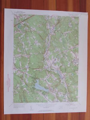 Coventry Connecticut 1958 Original Vintage USGS Topo Map | eBay