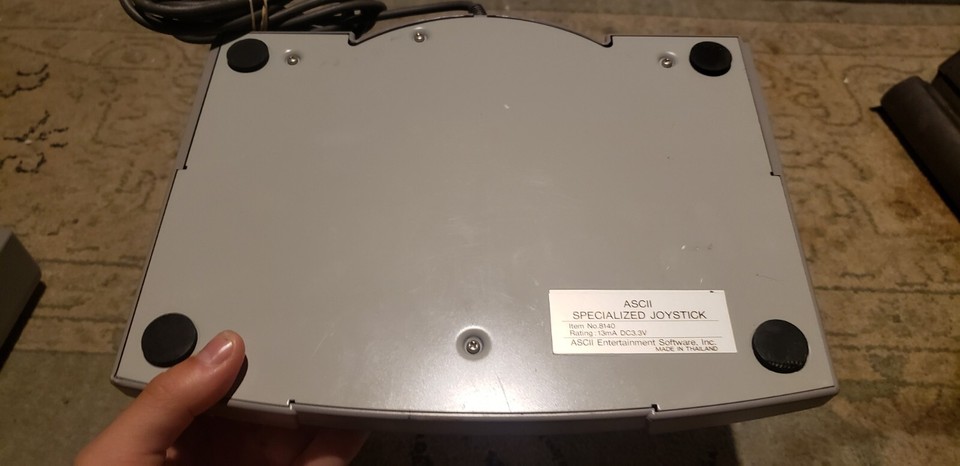 ASCII Fighter Stick V Arcade Joystick Controller PS1 PS2 PS Playstation ...