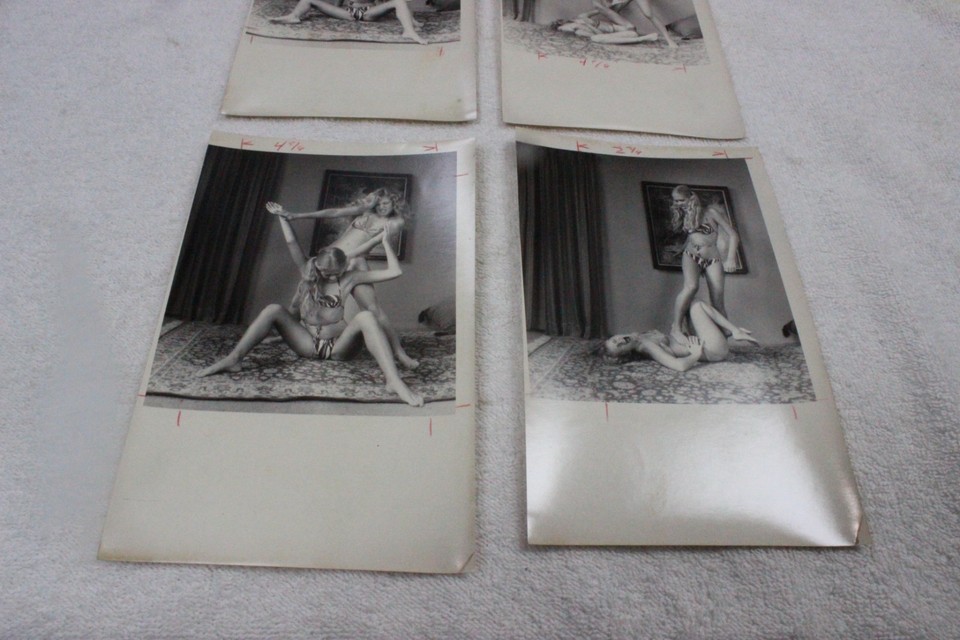 4 Rare Never Published Sports Review Apartment Wrestling Large Photos ...