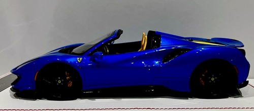 Ferrari 488 Pista Spider 1/18 Blue Corsa Pearl | eBay UK