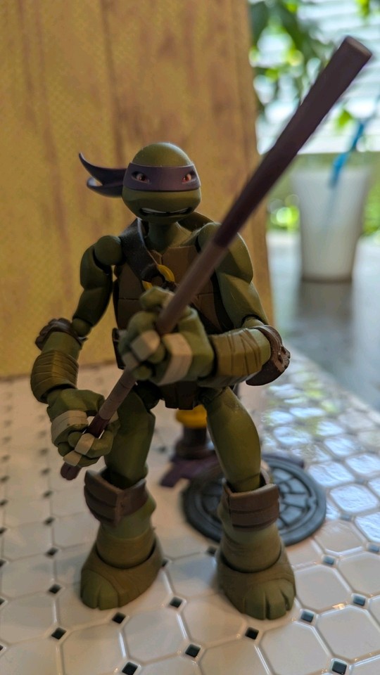 Revoltech TMNT 2012 Kaiyodo Lot of 4 Loose Ninja Turtles with Dio ...