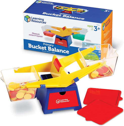 Primary Bucket Balance Teaching Scale - 1 Piece, Ages 3+, Math for ...