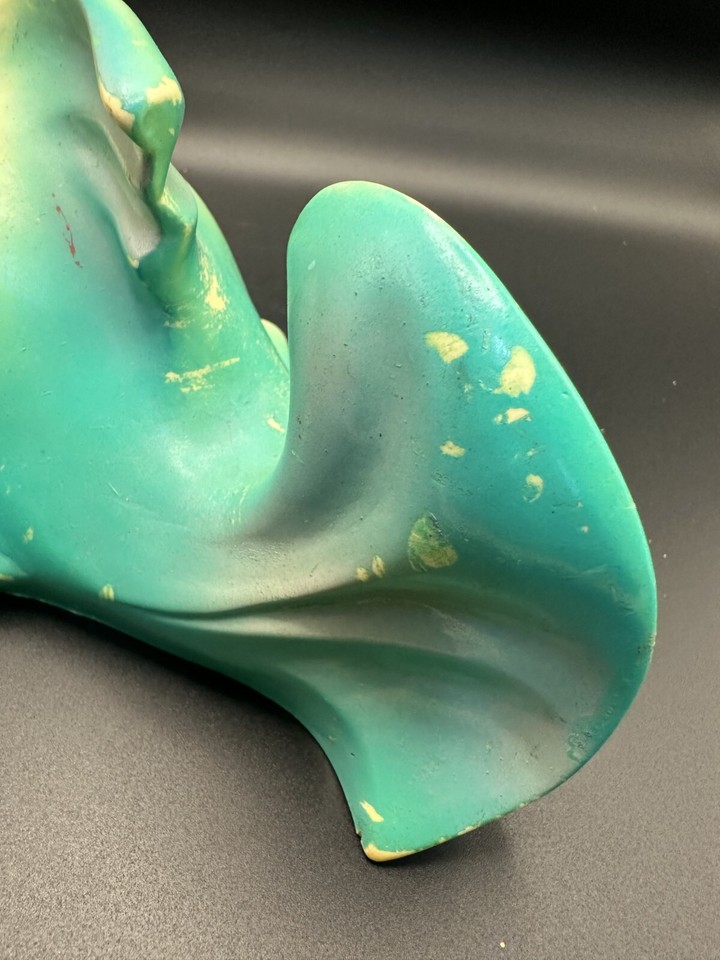 Vintage Teal Rubber Fish Sqeak Toy | eBay