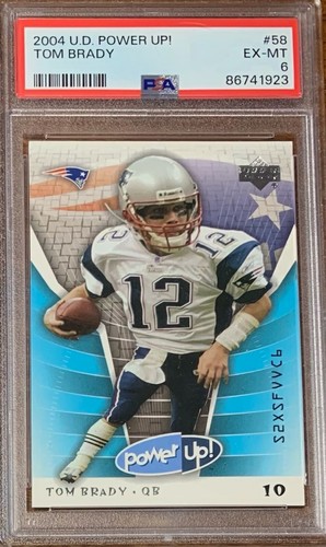 2004 Upper Deck Power Up! - Tom Brady #58 for sale online | eBay