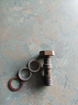 Genuine Nissan SD33 Injector Return Line Bango Bolt Only. | eBay