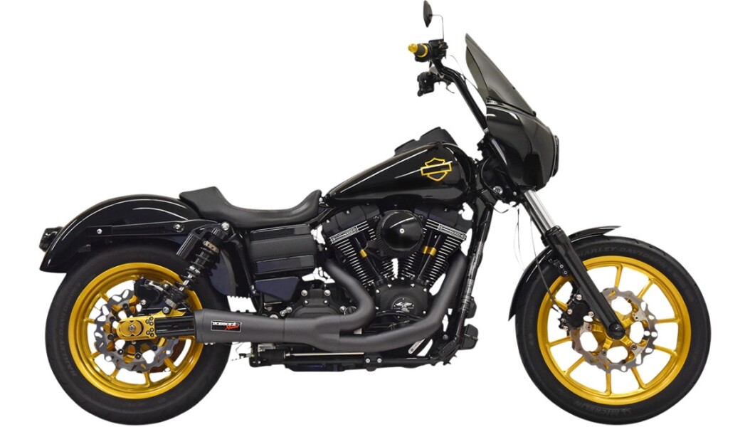 Bassani Manufacturing - 1D6B - The Ripper Short Road Rage 2:1 exhaust ...
