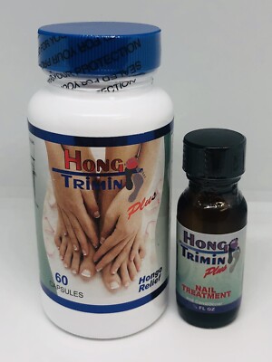 Hongo Trimin Capsules Nail Treatment Liquid Drops Relief Anti Fungas ...