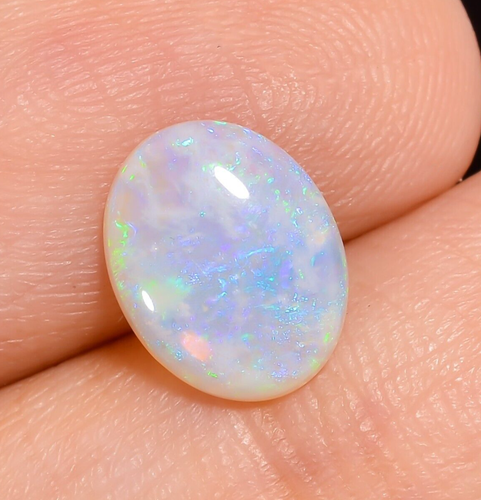 Bright Australian Semi White Opal 3Cts Unmounted Gemstone Loose For ...