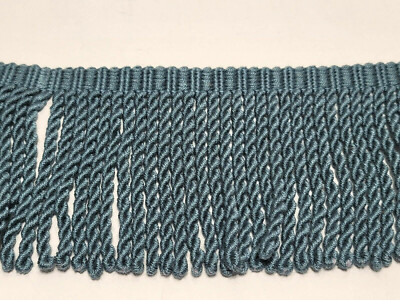 Bullion Rope Blue 4.5" Fringe Upholstery Drapery Fringe Trim 5 Yards | eBay