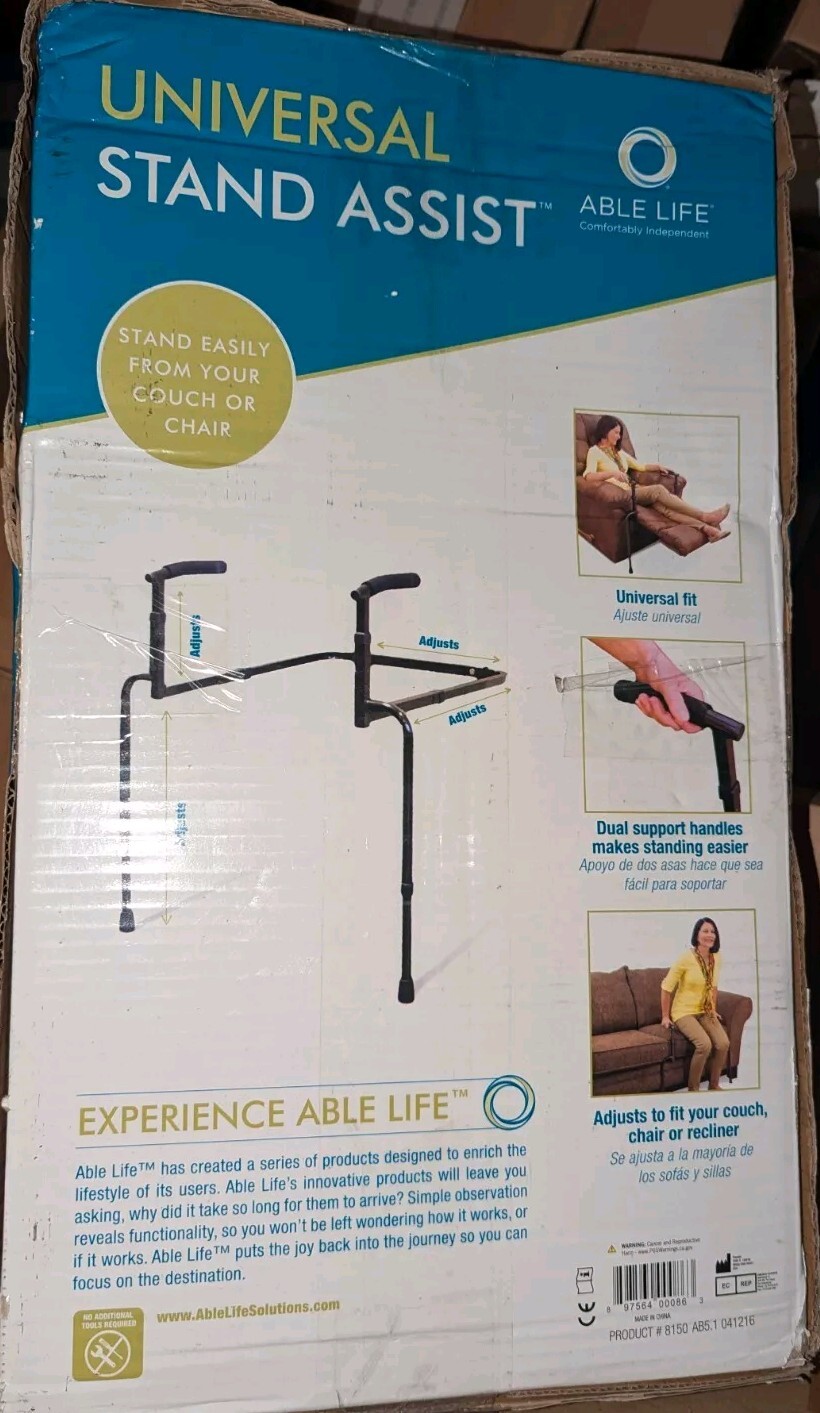 Able Life 8150 Stand Assist Adjustable Standing Mobility Aid for sale ...