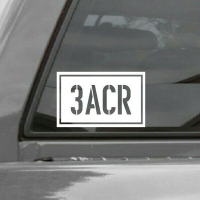 (2X) 3rd ARMORED CAVALRY REGIMENT Vinyl Decal Sticker 3ACR | eBay