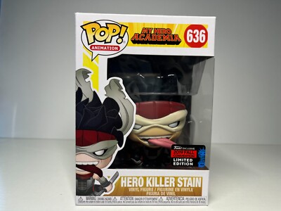 Funko Pop! My Hero Academia Hero Killer Stain #636 NYCC 2019 Fall ...