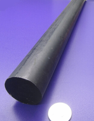 ABS Black Round Rod, 1.75" (1 3/4") Diameter x 60" Long | eBay