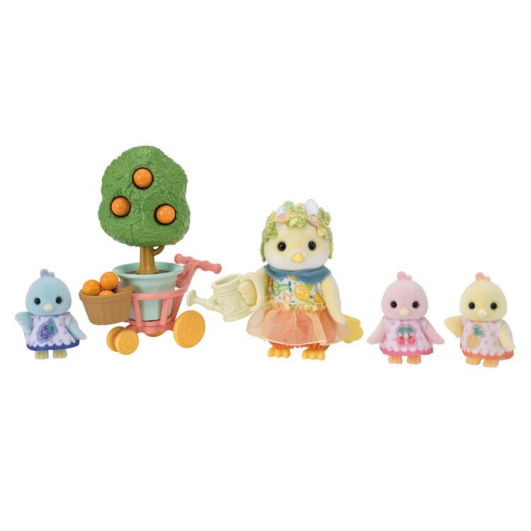 Sylvanian Families Citrus Bird Family Calico Critters Japan FS-62 2025 ...