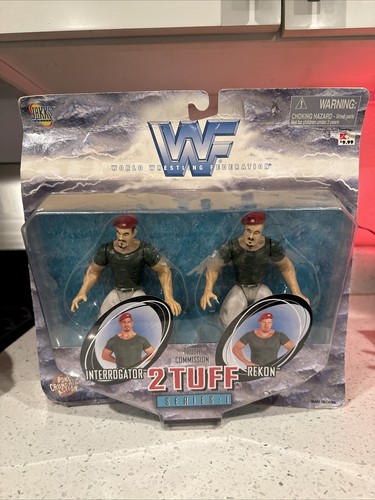 Jakks WWF 2 Tuff Series 1 - Truth Commission (Interrogator & Rekon ...