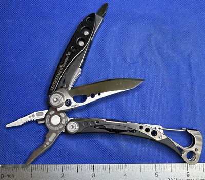 Leatherman Skeletool CX Multi-Tool Pliers Plain Edge Blade EXLUC BOD ...