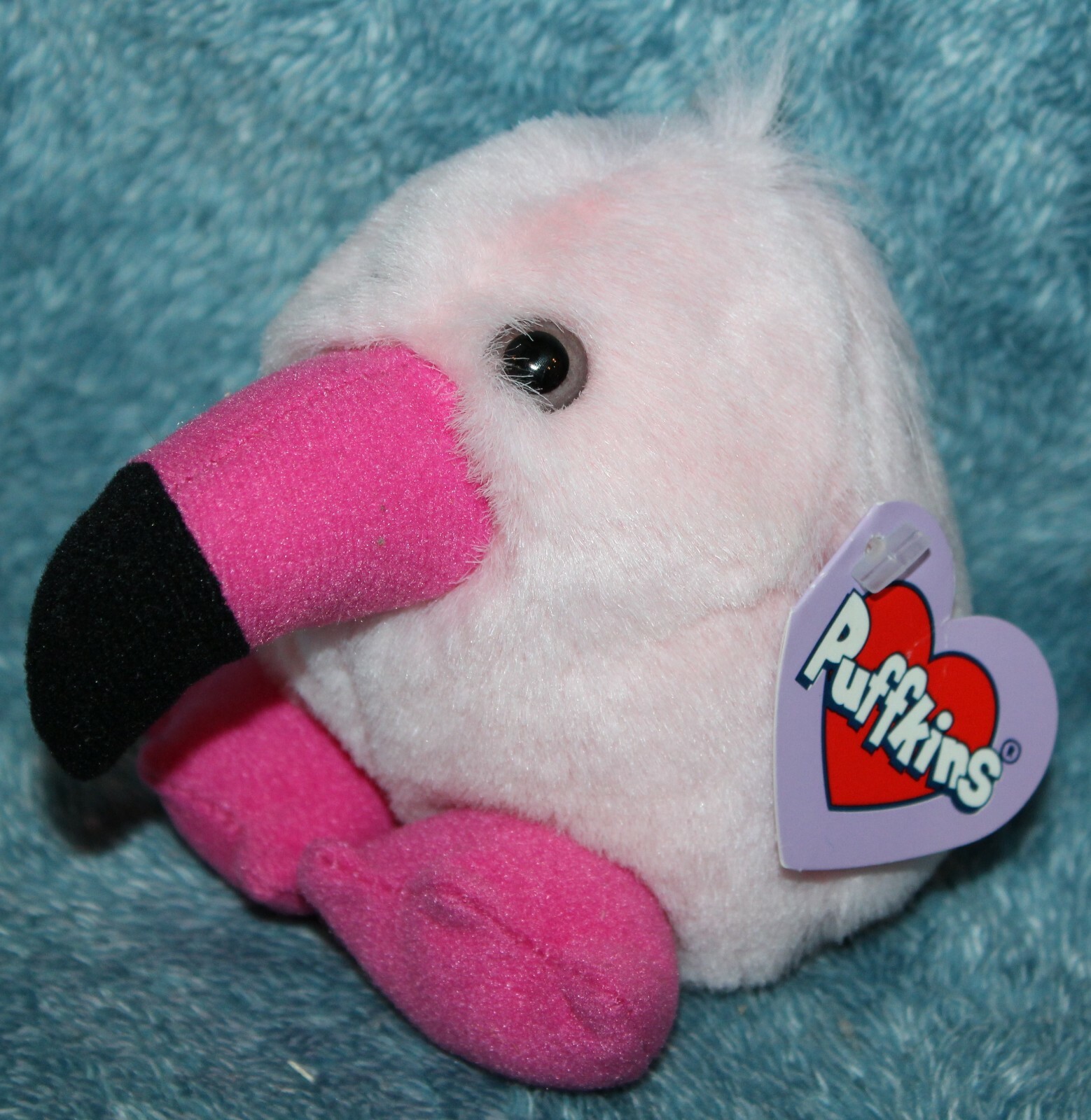 Puffkins Pink Flamingo Flo #6644 w/ Tag 1994 | eBay