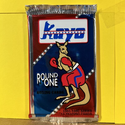 1991-92 Kayo Boxing Pack Round One Boxing Cards Kangaroo 14 Trading ...