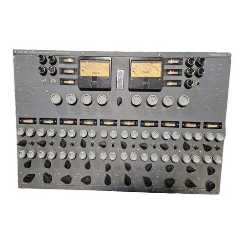 Vintage Custom Mixer Console Audio Unlimited NA Gates V-22 VU Meters ...