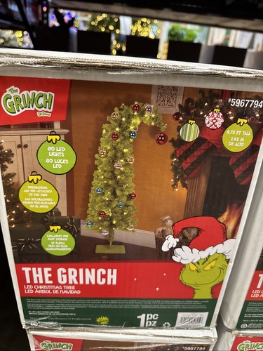 THE GRINCH Christmas Tree 5 FOOT LED Pre Lit BRAND NEW IN BOX 2024 ...