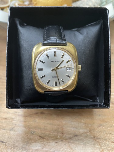 Vintage Technos, Automatic Incabloc swiss movement | eBay UK