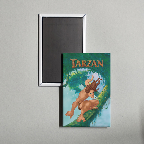 Tarzan Mini Movie Poster Fridge Locker Magnet | eBay