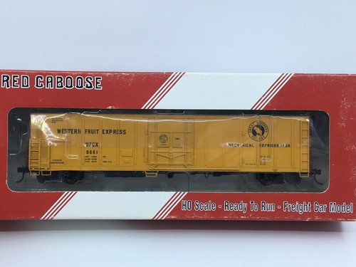 HO Red Caboose Great Northern GN 57’ Mechanical Reefer Boxcar WFCX #8661 | eBay