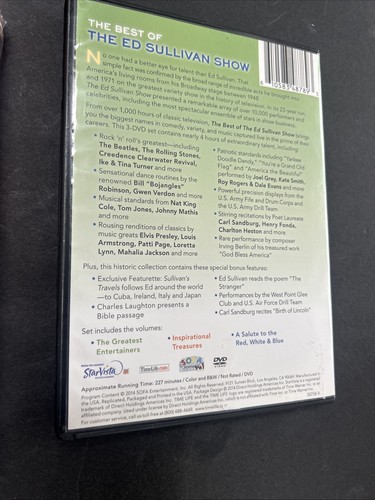 THE BEST OF ED SULLIVAN TV SHOW (8-DVD SET) ELVIS, MUPPETS, BRAND NEW ...