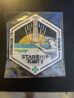 Official SpaceX Starship Flight 5 Patch | eBay