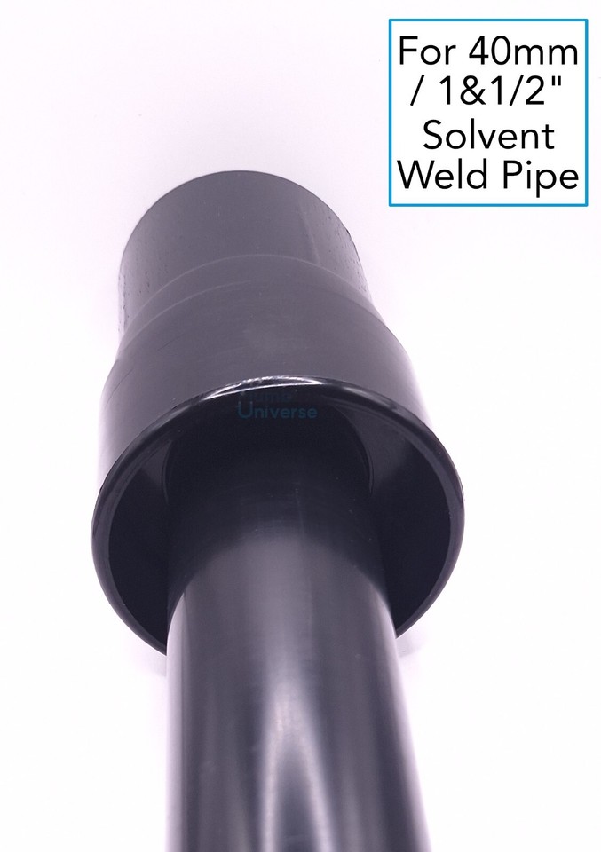 68mm Round Down pipe Gutter Adaptor For 40mm 1&1/2" Solvent Weld Pipe ...
