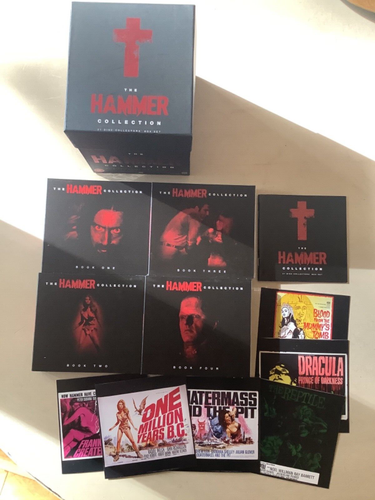 The Ultimate Hammer Collection - DVD Boxset - 21 discs + booklet & 6 ...