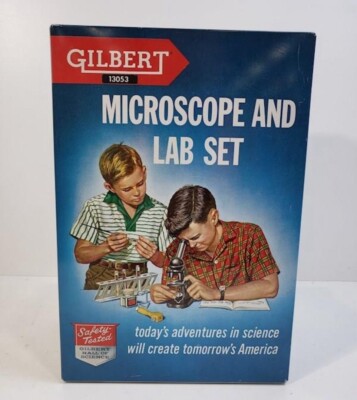 Gilbert microscope Lab Set Vintage Science - SR341 | eBay