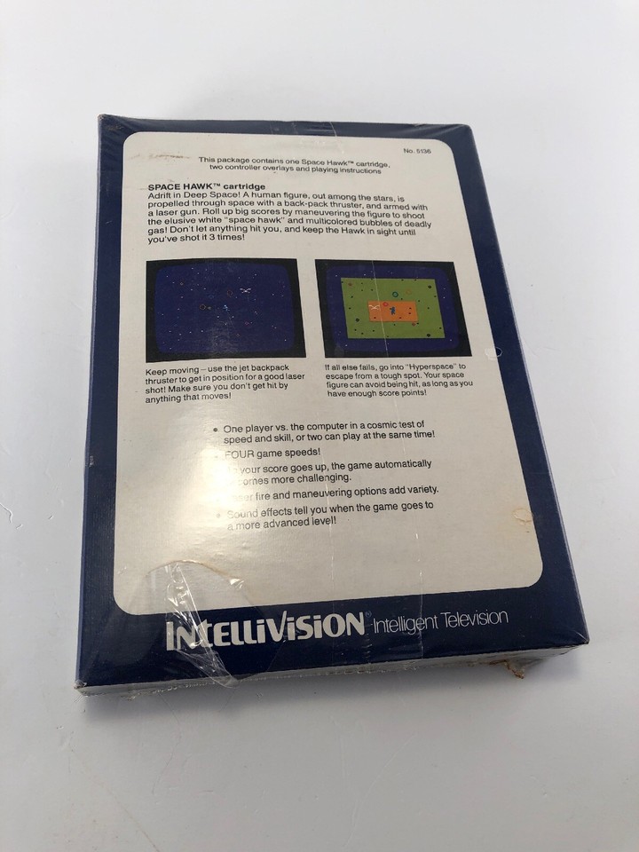 Intellivision Space Hawk Video Game | eBay