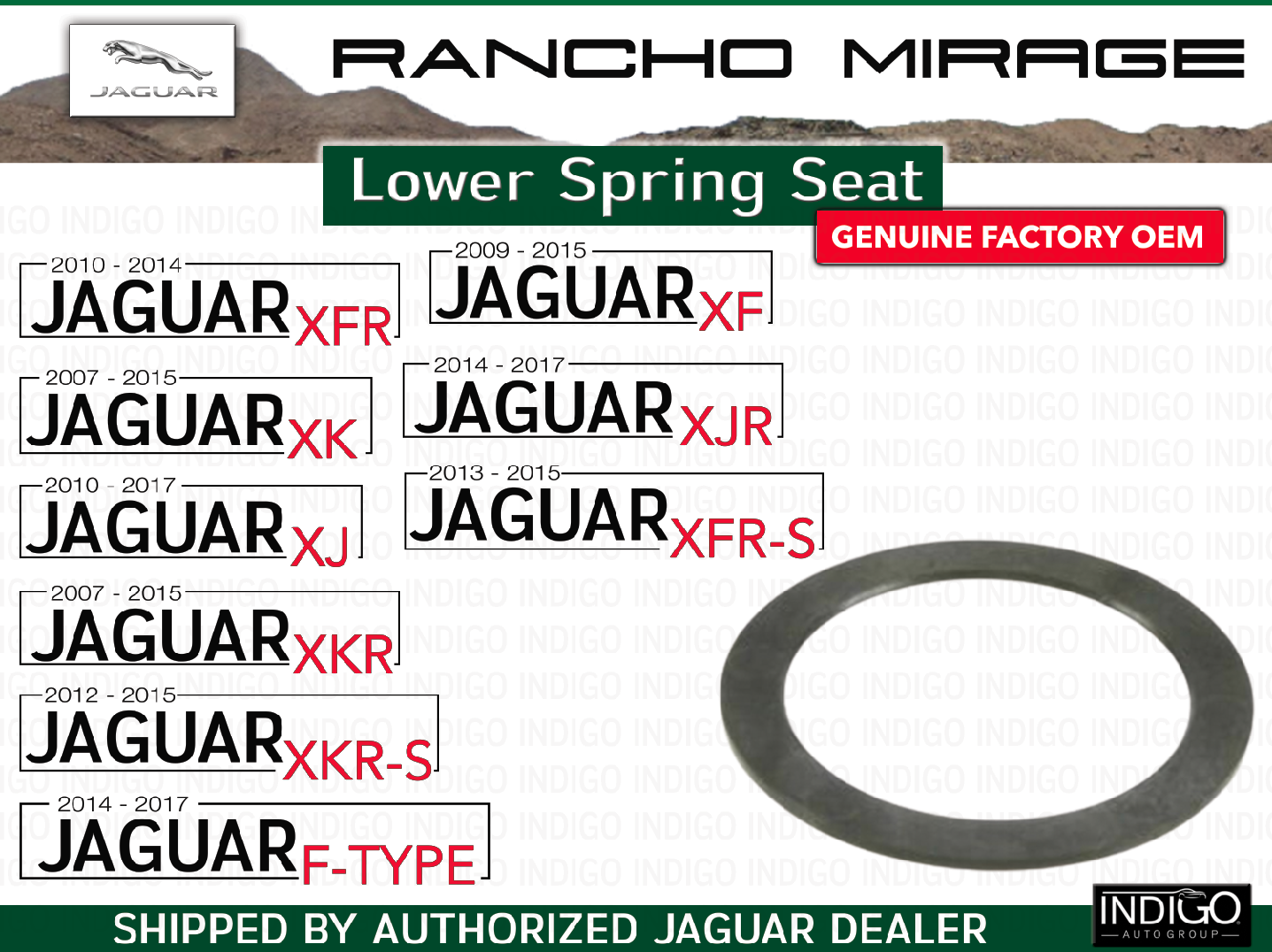 Genuine Jaguar Spring Seat MJA2162AA for sale online | eBay